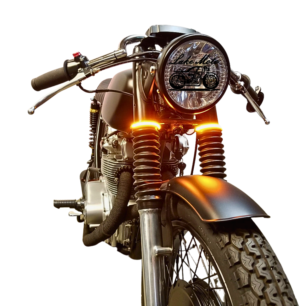 Fork Mount LED Turn Signals – Lake Moto
