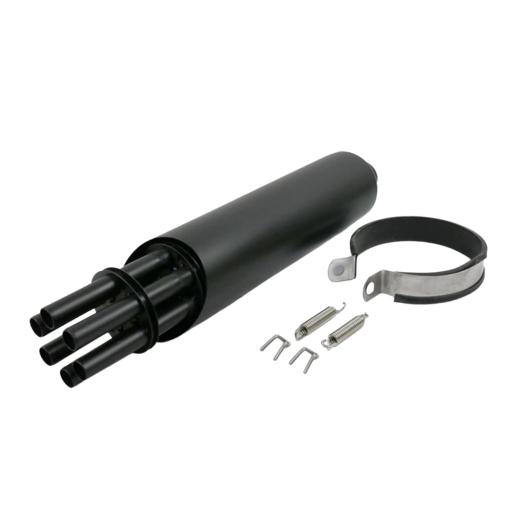 Gatling Gun Muffler – Lake Moto