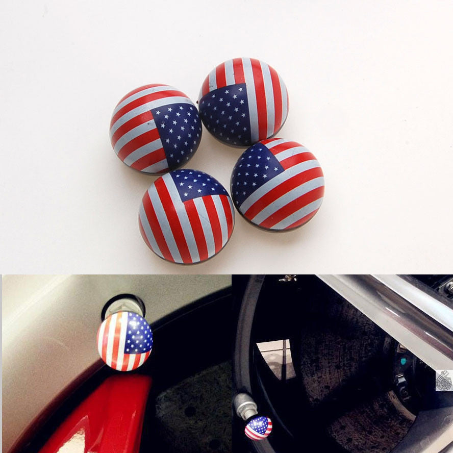 American Flag Valve Caps – Lake Moto